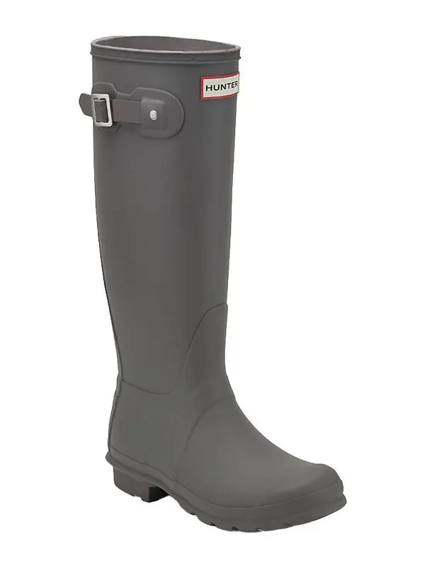 Hunter Original Tall Rain Boots - Dark Gray