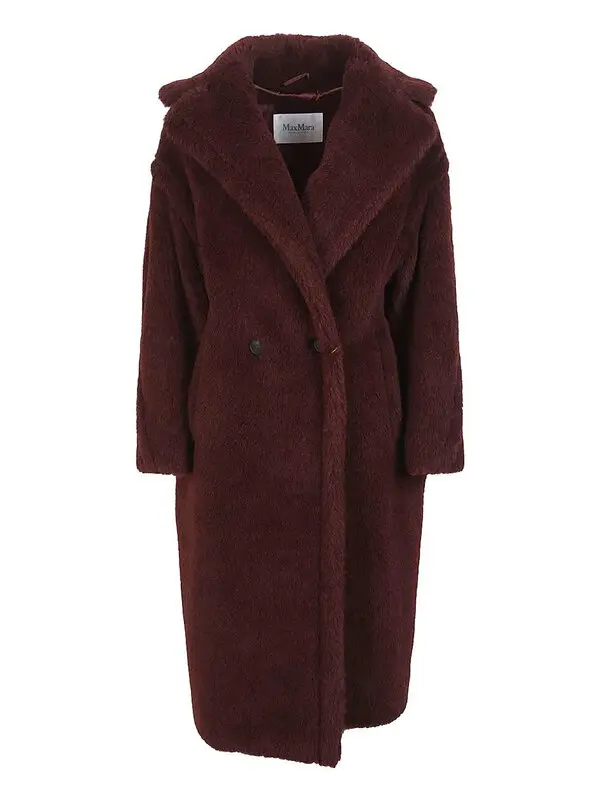 Max Mara Tedgirl Coat - Red