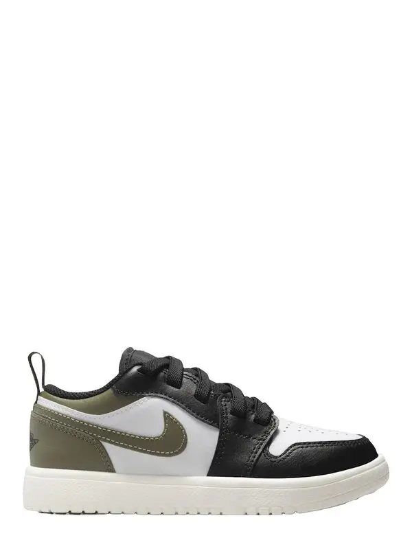 JORDAN 1 Low Alt Sneakers - Black/medium Olive/sail