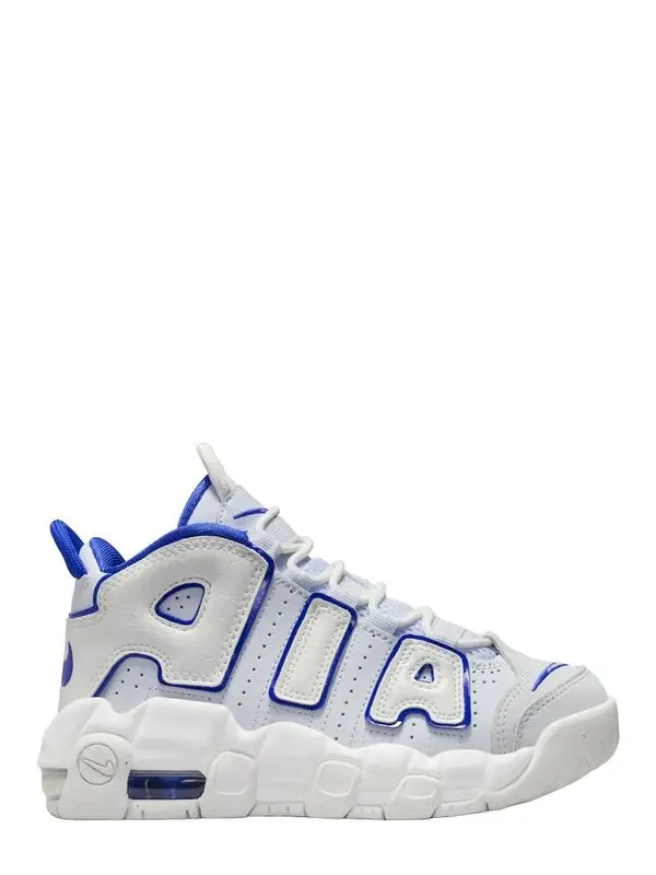 Nike Air More Uptempo Sneakers - Summit White/football Grey/racer Blue