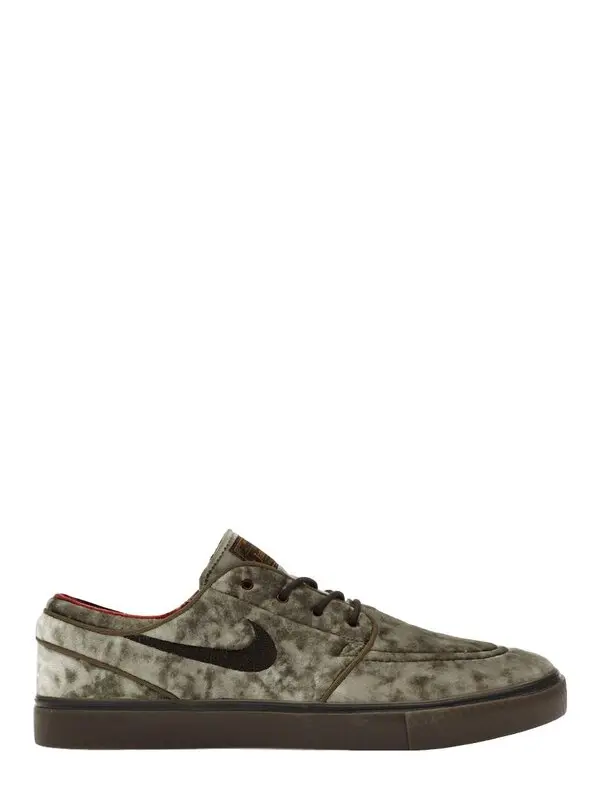 Nike Zoom Janoski Og+ Se Sneakers - Medium Olive/baroque Brown/dark Team Red