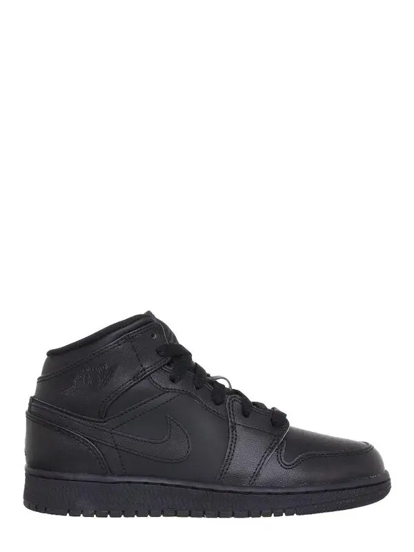 JORDAN 1 Mid Sneakers - Black