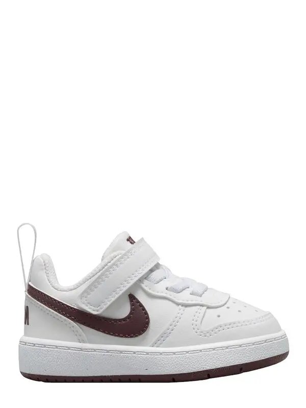 Nike Court Borough Low Recraftin Sneakers - White/burgundy Crush