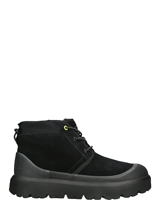 UGG Neumel Weather Logo-debossed Chukka Boots - Black