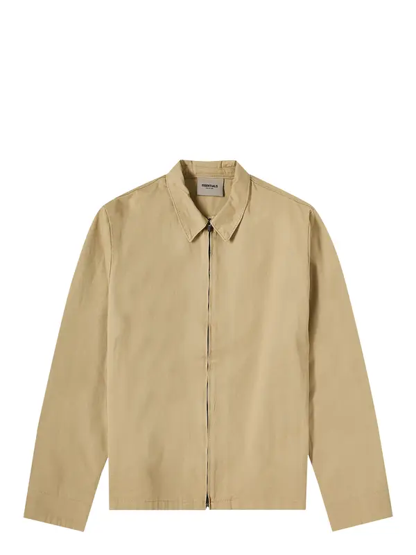 Fear Of God Twill Jacket - Brown