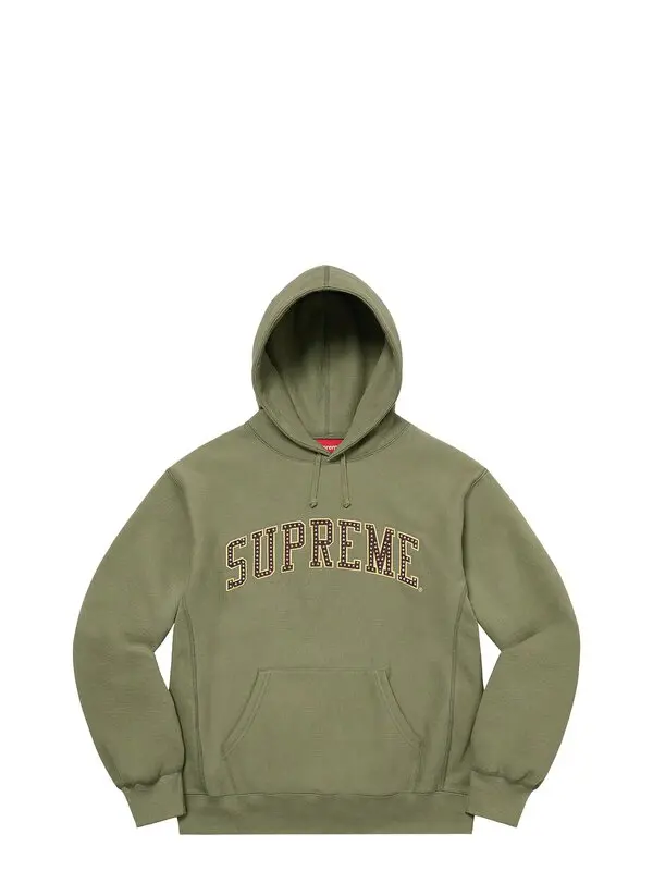 Supreme Stars Arc Hooded Sweatshirt - Green