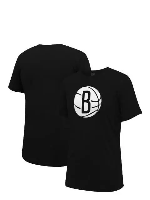 STADIUM ESSENTIALS Brooklyn Nets Primary Logo T-shirt - Black