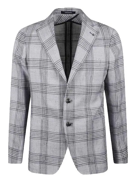 Tagliatore Checked Pattern Jacket - Multicolor