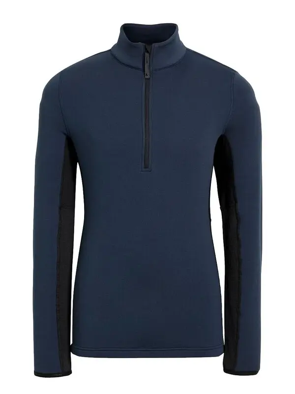 Aztech Mountain Performance Fleece Half-zip Base Layer - Navy