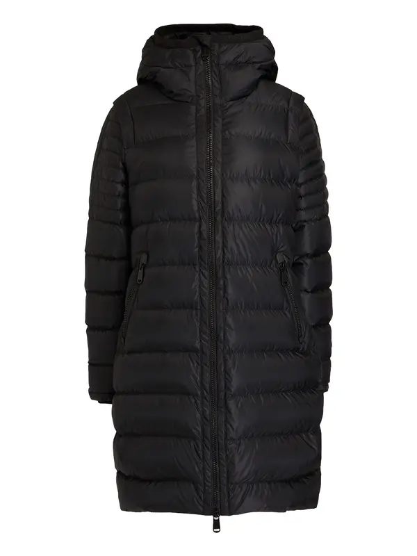 Goldbergh Quilted Shell Down Coat - Black