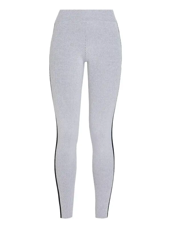 Cordova Soelden Ribbed Woolblend Leggings - Light Gray