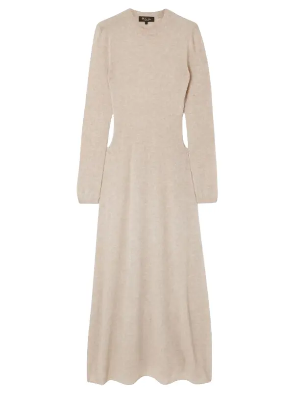 Loro Piana - Loro Piana Camino Cashmere And Silk-blend Midi Dress