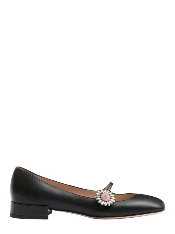 Valentino Garavani Mary-jane Ballet Flats - Black