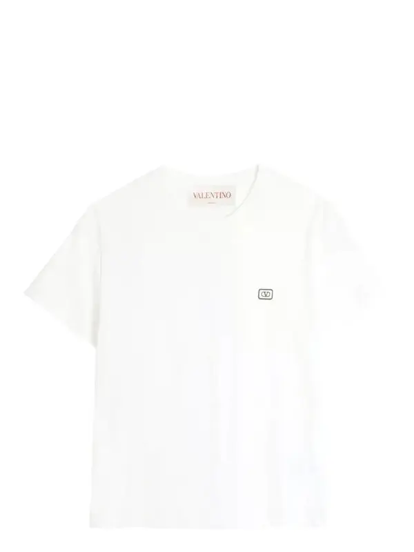 Valentino Garavani Vlogo-patch T-shirt - White