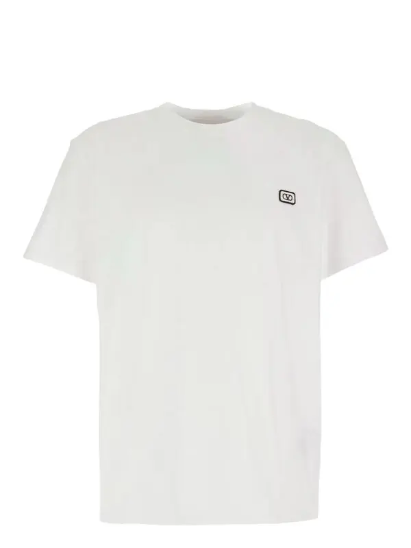 Valentino Garavani Vlogo-patch T-shirt - White