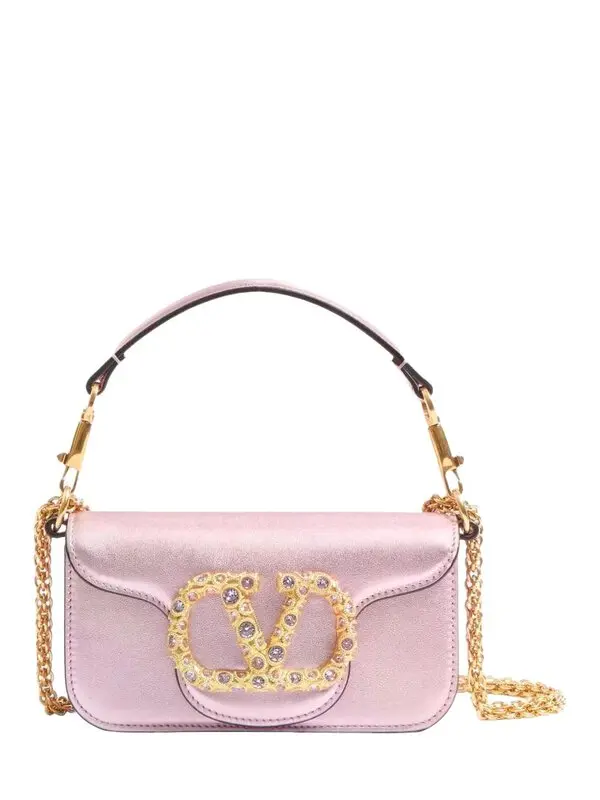 Valentino Garavani Locò Shoulder Bag - Pink