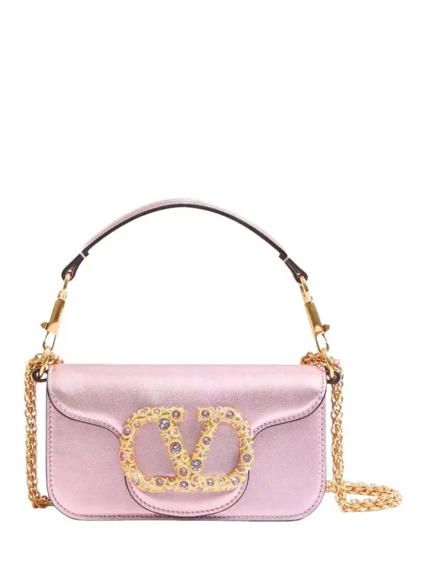 Valentino Garavani Locò Shoulder Bag - Pink
