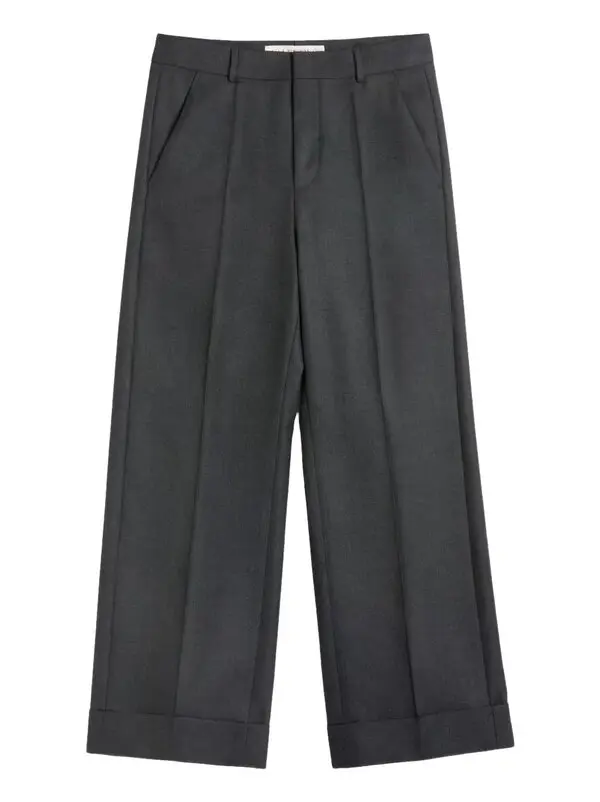 Valentino Garavani Gabardine Trousers - Grey