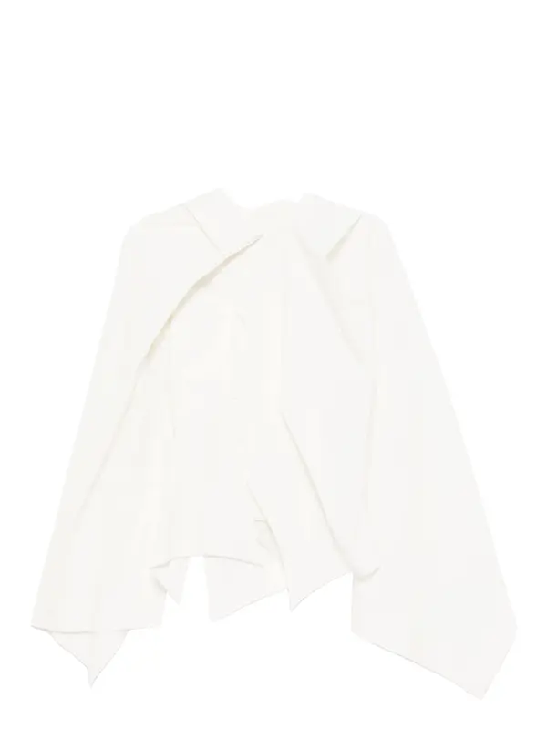 YEHUAFAN Asymmetric Shirt - White