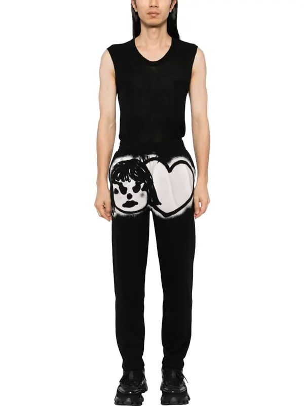 Givenchy Graphic-printed Track Pants - Black