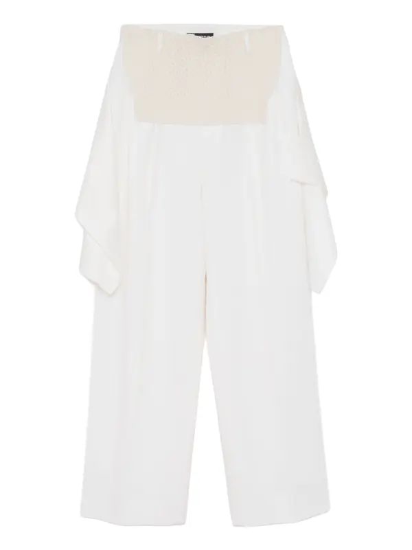 UNDERCOVERISM Panelled Straight Trousers - Neutrals