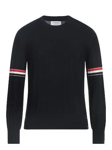 Thom Browne Sweater Midnight Virgin Wool - Blue