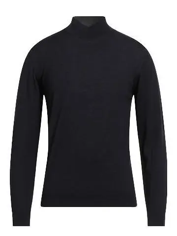 DANIELE FIESOLI Turtleneck Merino Wool Top - Blue
