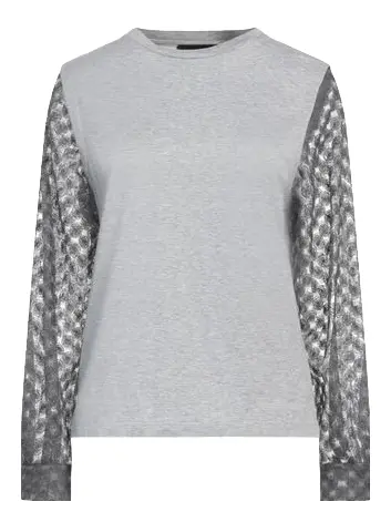 Fabiana Filippi T-shirt Size Cotton, Acrylic, Wool, Polyamide, Polyester - Grey