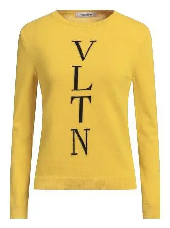 Valentino Garavani Virgin Wool Crewneck Sweater - Marigold