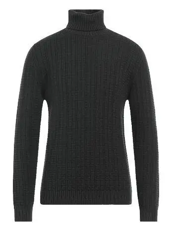 Alpha Studio Merino Wool Turtleneck - Green