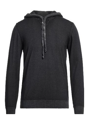 Crossley Virgin Wool Hooded Sweater - Black