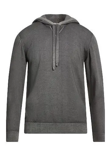 Crossley Virgin Wool Hooded Sweater - Grey