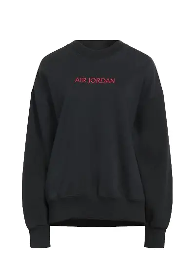 JORDAN Cotton French Terry Sweatshirt - Black