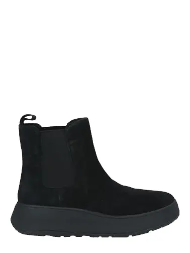 Fitflop Leather Chelsea Ankle Boots - Black
