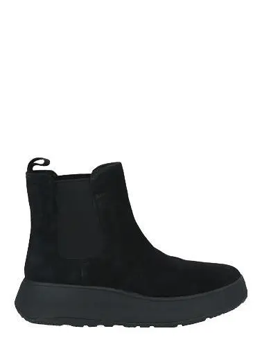 Fitflop Leather Chelsea Ankle Boots - Black