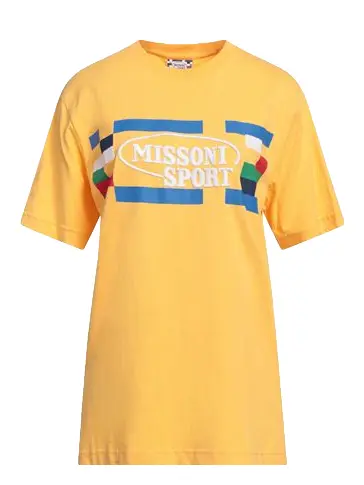 Missoni Sport Cotton T-shirt - Yellow