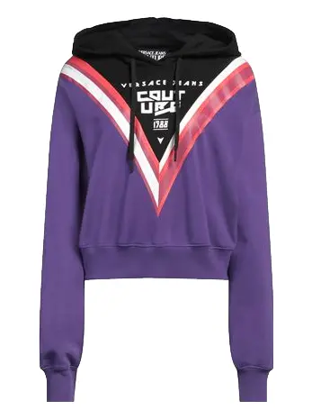Versace Hooded Sweatshirt - Purple