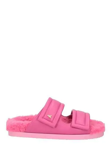 Patrizia Pepe Sandals In Leather - Fuchsia