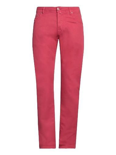 JACOB COHЁN Casual Straight Leg Pants - Brick