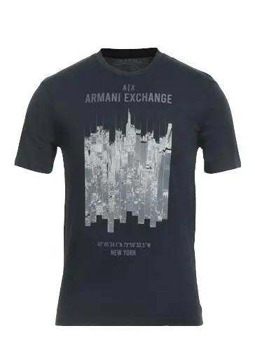 Armani Exchange T-shirt Size Cotton - Navy