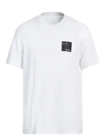 Armani Exchange T-shirt Size Pima Cotton - White