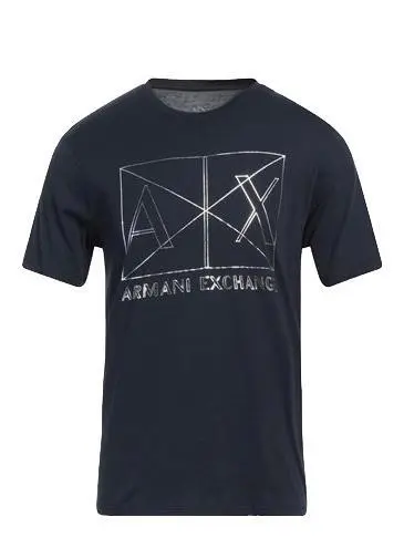 Armani Exchange T-shirt Midnight Size Cotton - Blue
