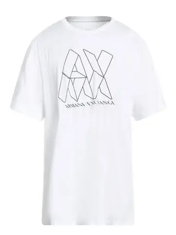 Armani Exchange T-shirt Size Organic Cotton - White