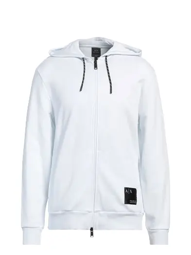 Armani Exchange Cotton-elastane Sweatshirt - White