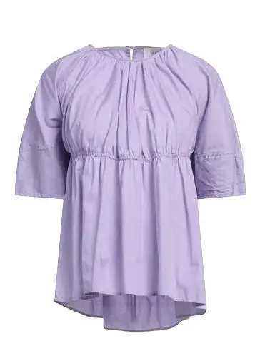 VICOLO Peplum Top - Lilac