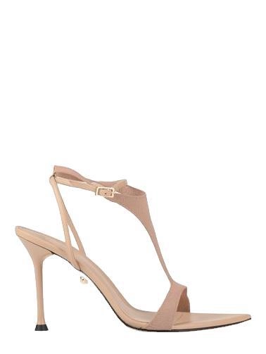 ALEVI MILANO Sandals In Textile Fibers - Blush