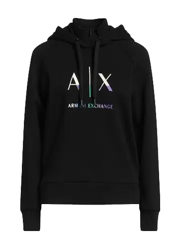 Armani Exchange French Terry Sweatshirt - Black