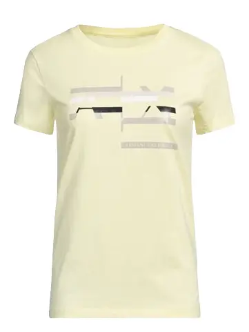 Armani Exchange Logo-print T-shirt - Yellow