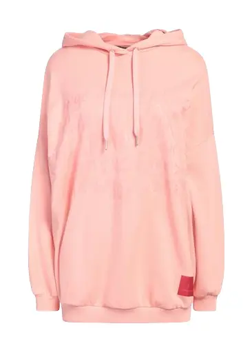 Armani Exchange Cotton French Terry Hoodie - Pink