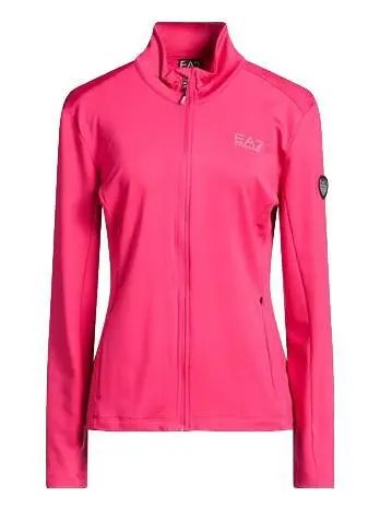 EA7 Mock Neck Sweatshirt - Fuchsia
